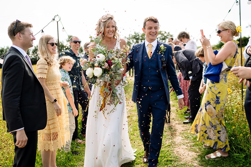 Ellen and Simon's Wildflower Wedding | Ash Barton Estate