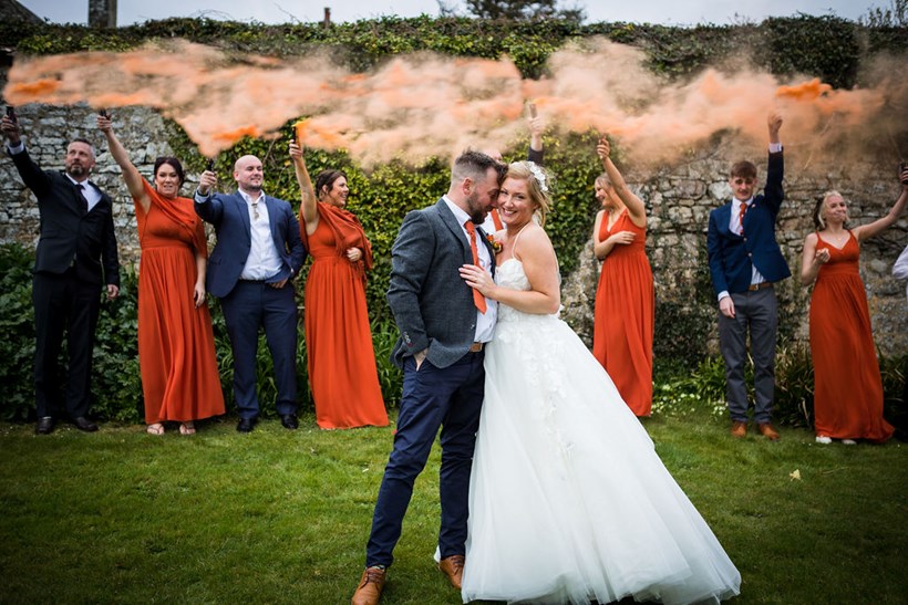Stylish Rustic Wedding for Charlene and Darran | Ash Barton Estate